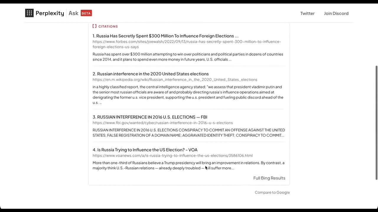 Perplexity AI - combination of Bing search and ChatGPT - YouTube