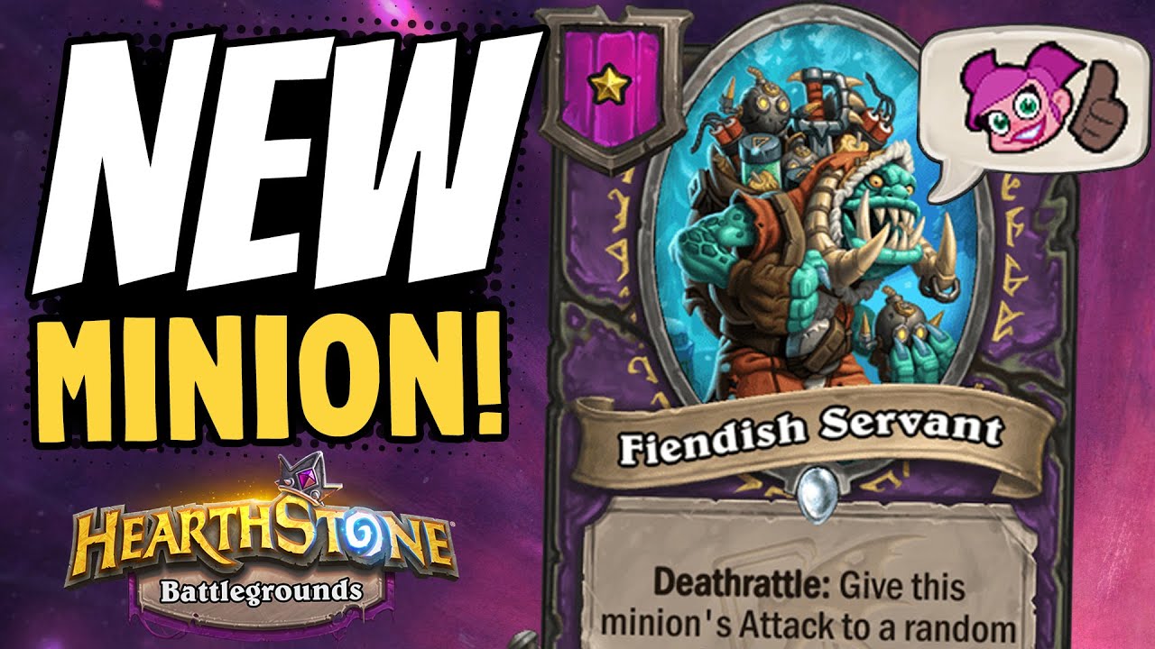 FIENDISH SERVANT IS CRAZY!! See a Tier 1 Minion Carry! | Battlegrounds ...