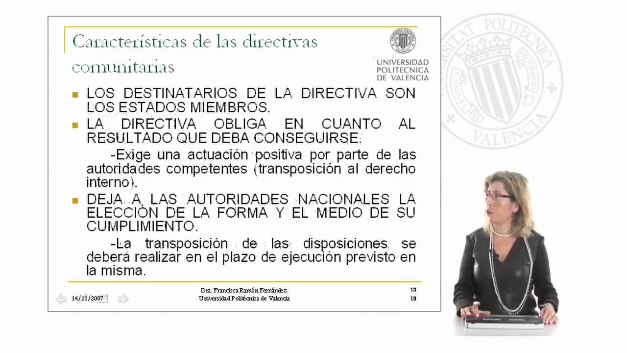 Fuentes del Derecho Comunitario | 17/128 | UPV - YouTube