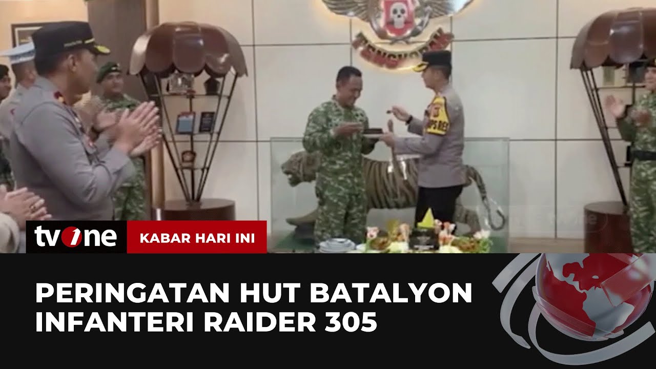 Dalam Rangka HUT Batalyon Infanteri Raider 305, Polres Karawang Beri ...