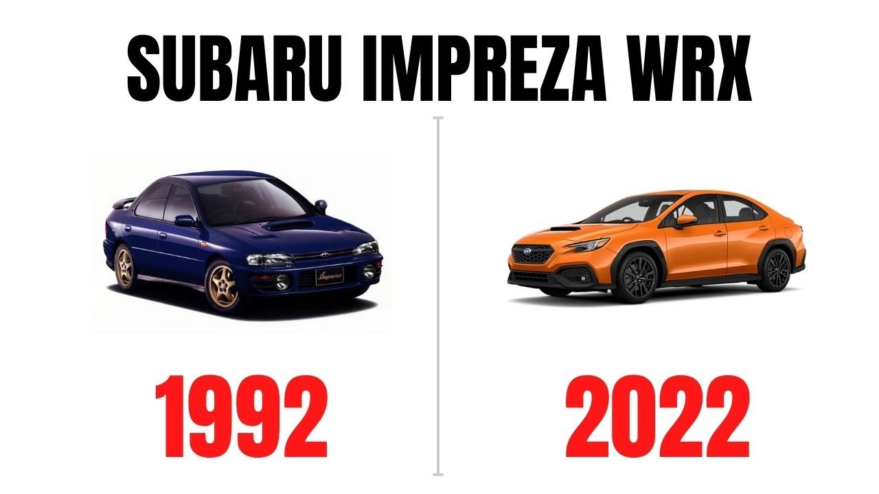 Subaru Impreza WRX - (Evolution 2002 - 2022) - All generation ...