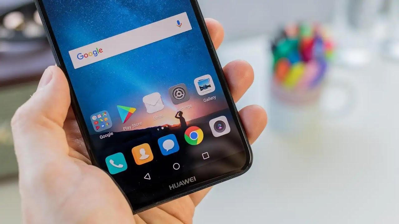 huawei nova2i simple mode setting - YouTube