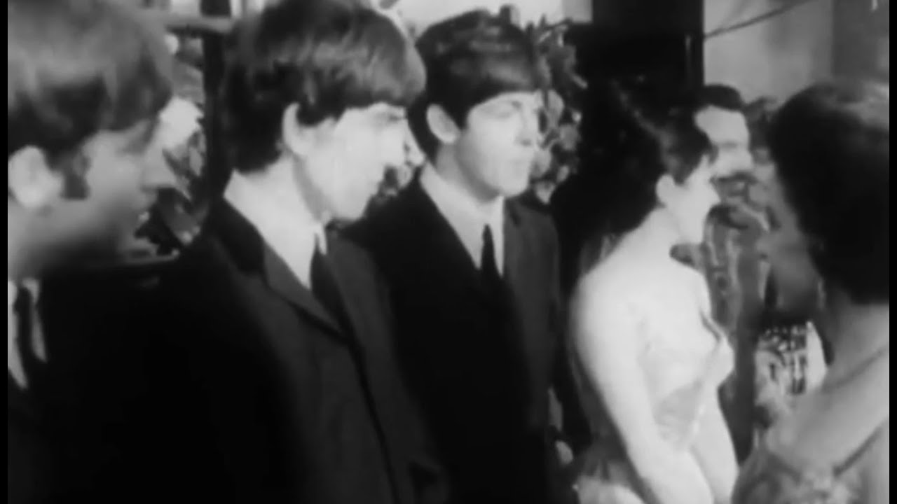 The Beatles Meeting The Queen Mother - Reuters - 4 November 1963 - YouTube
