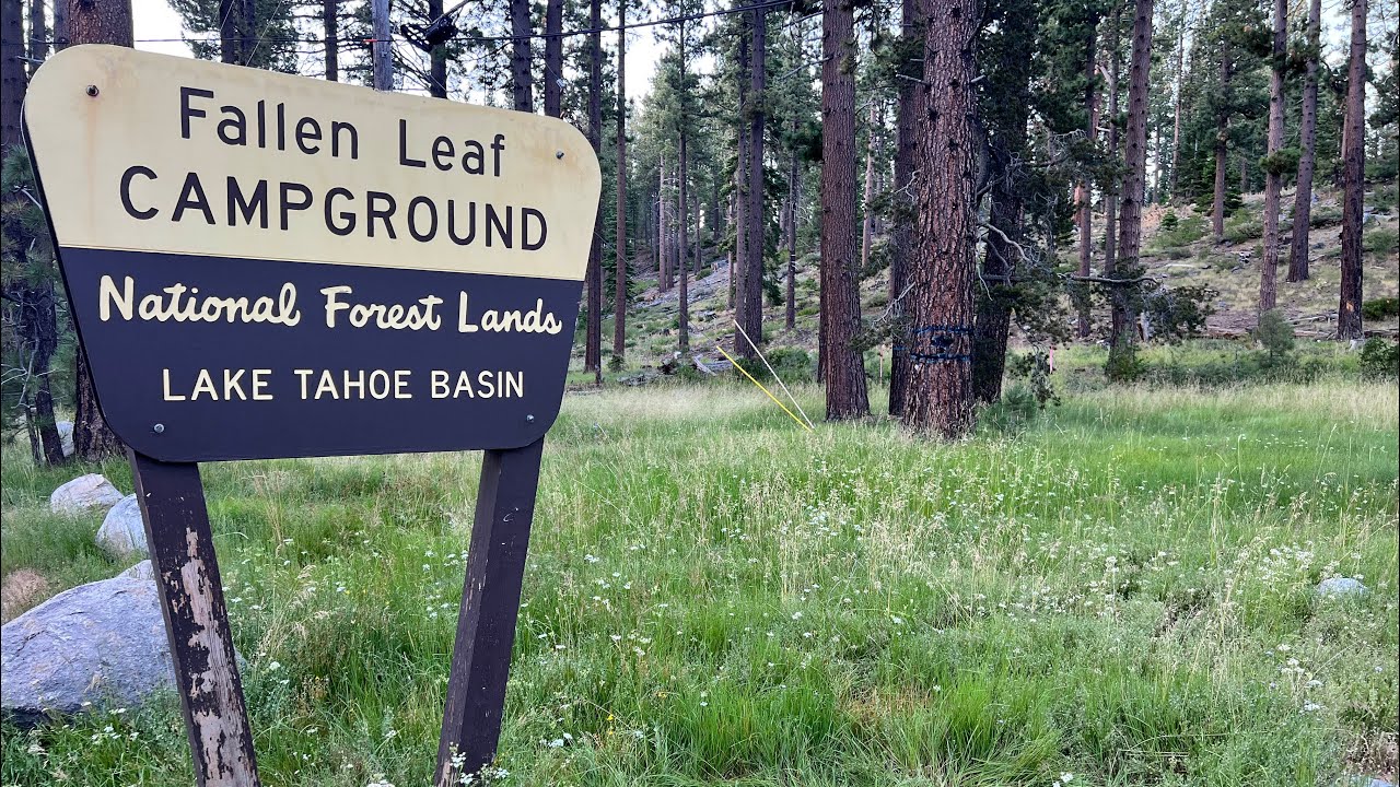 RV Camping at Fallen Leaf Campground | August 2023 | Lots of Bears ...