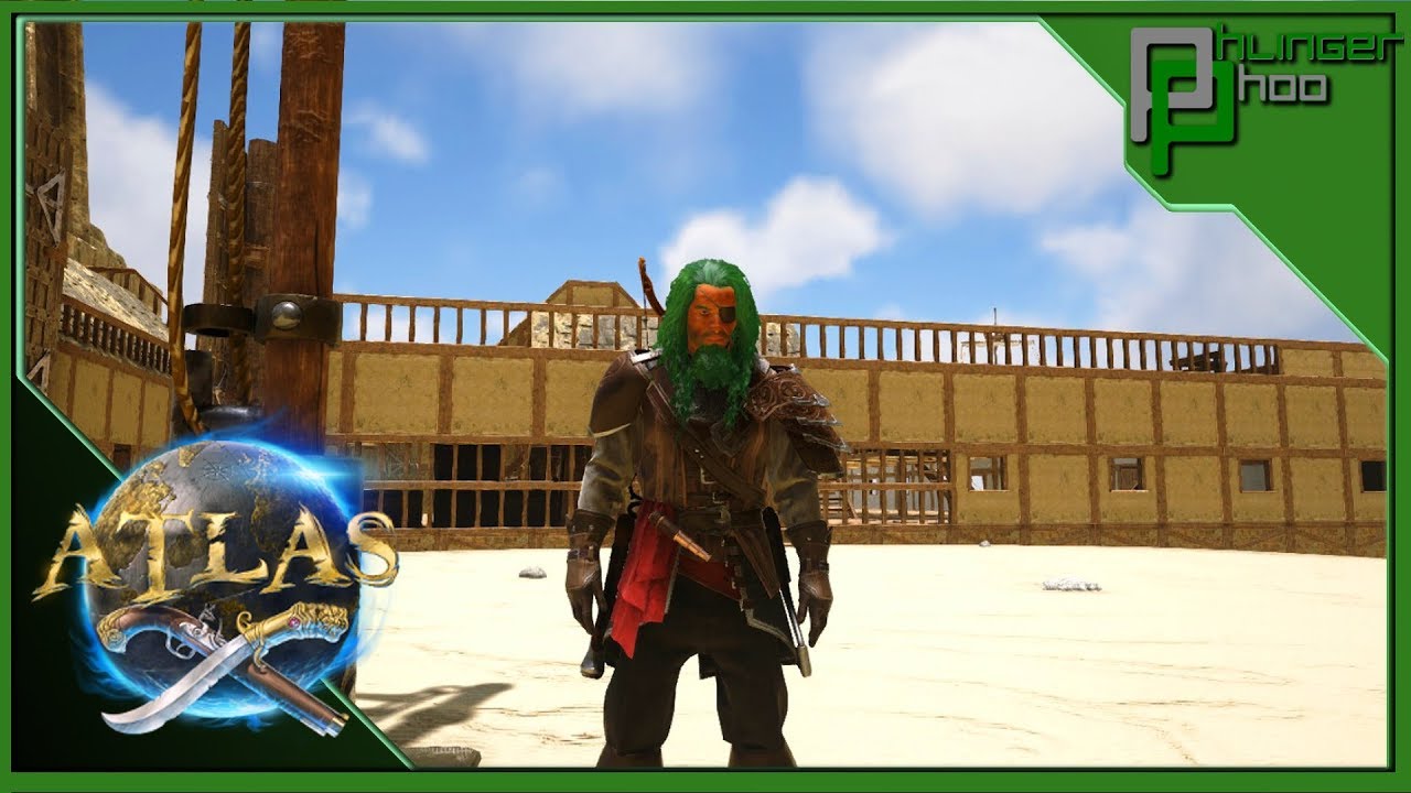 BUILDING OUR PIRATE FORT! - Atlas 20 - YouTube