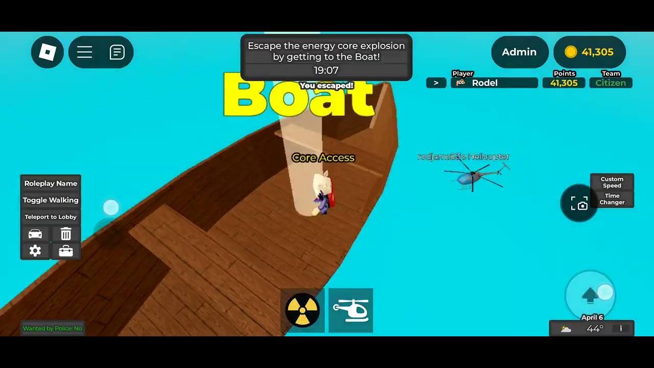 If Self-Destruct Explode Boat 20 Minutes On Railway Province Roblox ...