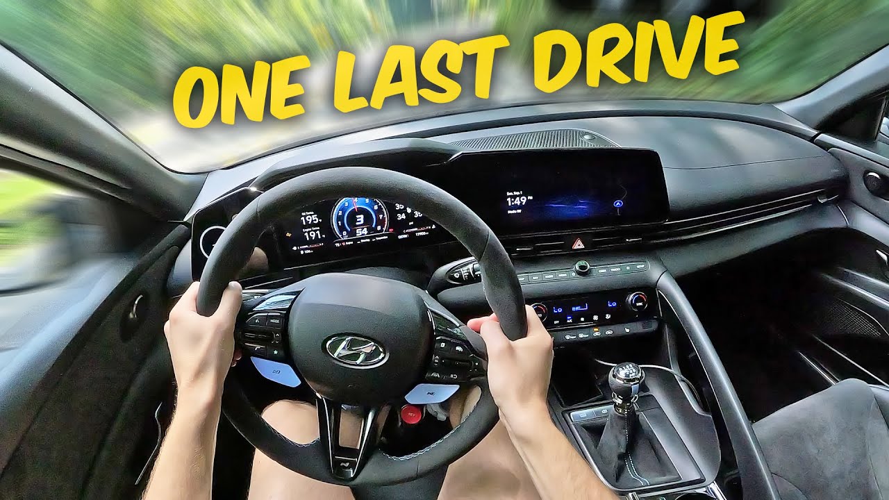 Modified 340WHP Hyundai Elantra N | POV Driving Impressions - YouTube