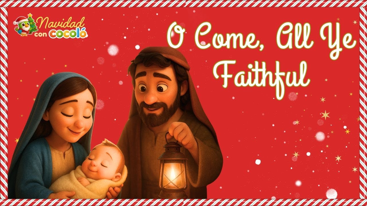 Children's Christmas Songs | O Come, All Ye Faithful Official Video ...