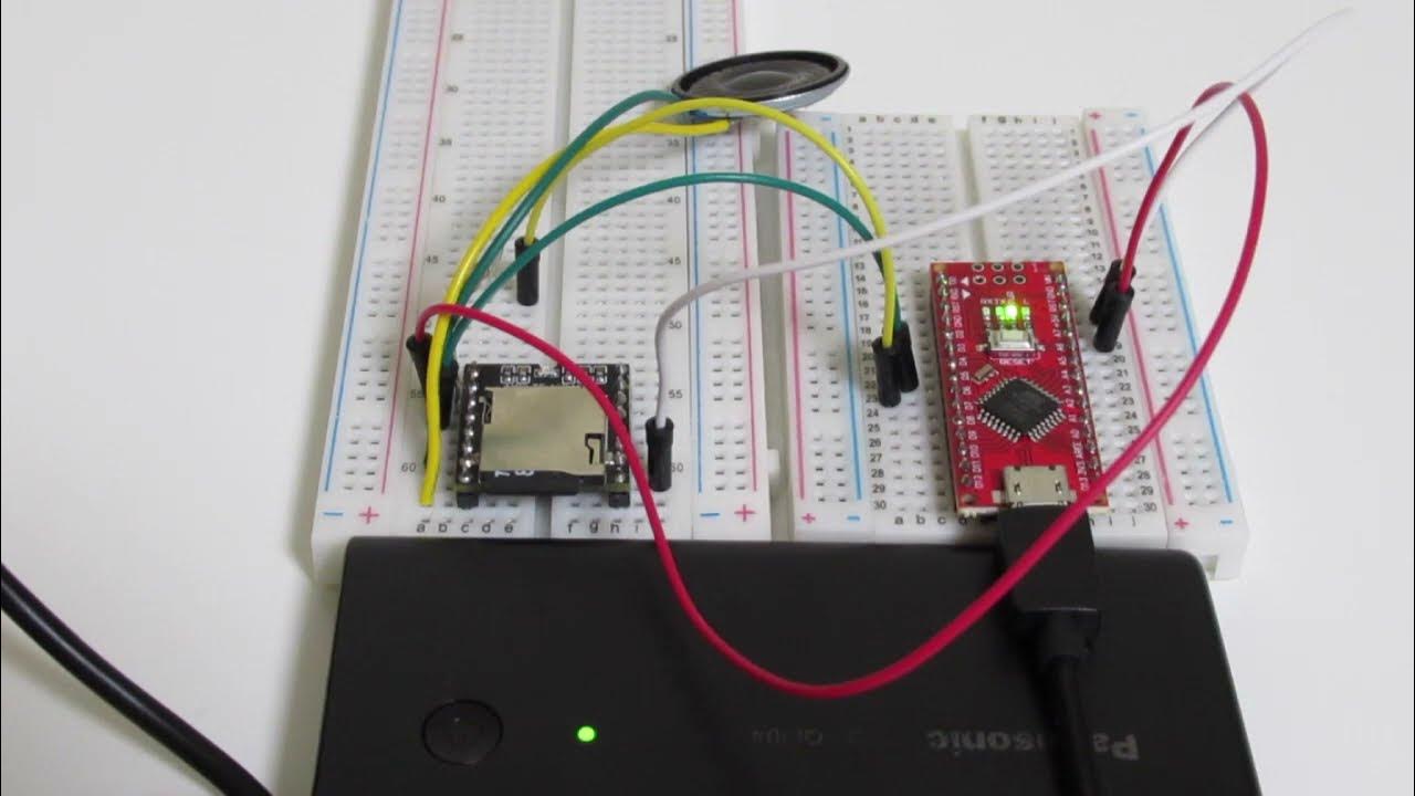 音声再生モジュール【DFPlayer Mini】を動かす（単体動作、Arduino） - YouTube