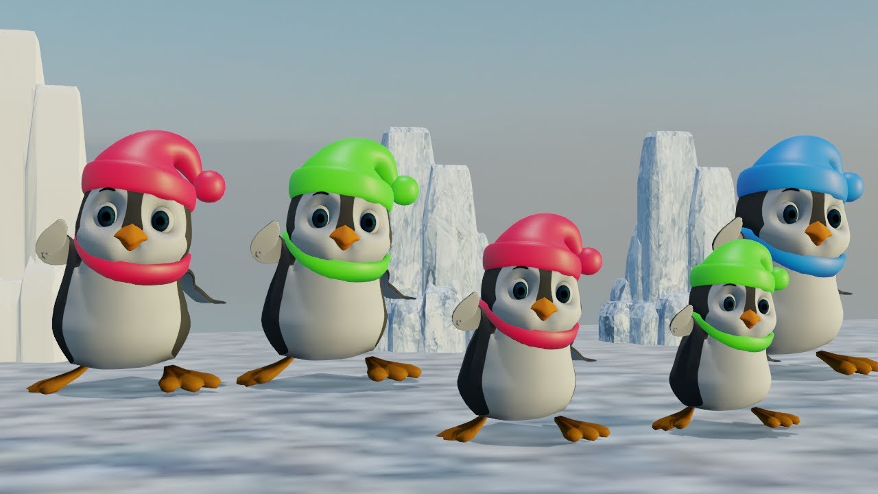 The Penguin Dance Kids nursery rhymes - YouTube