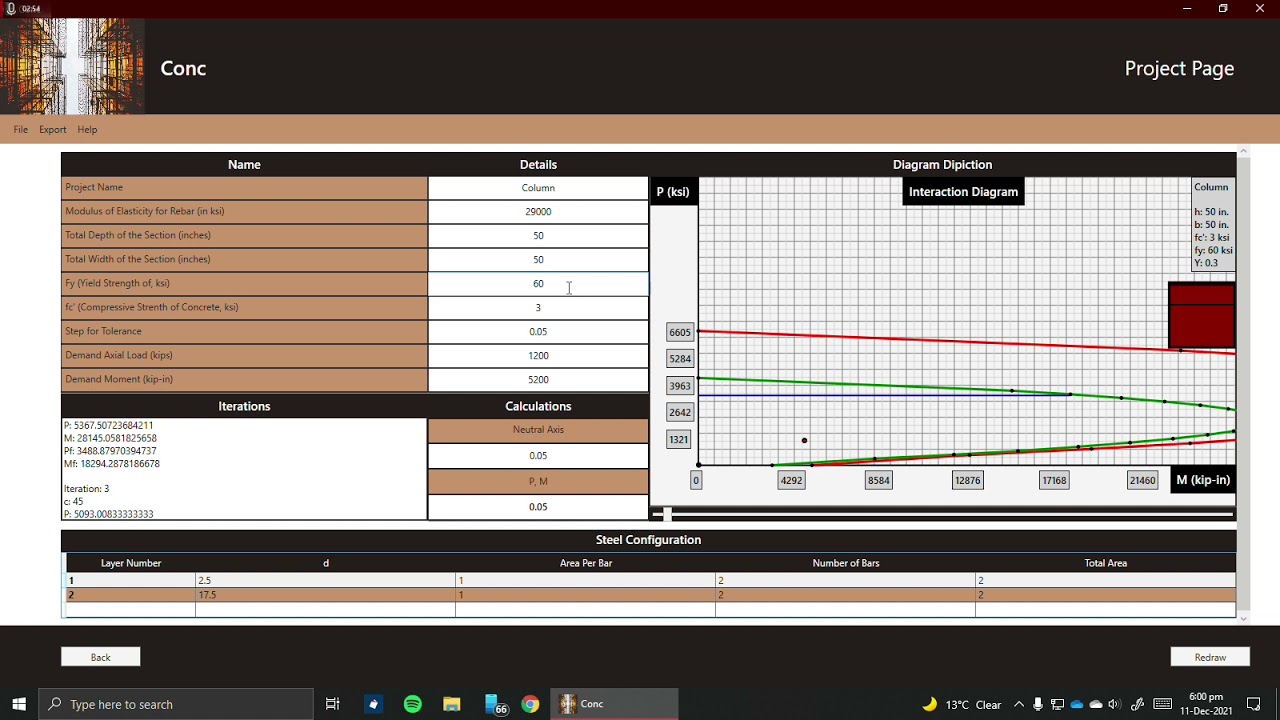 Software for making Column Interaction Diagrams - YouTube