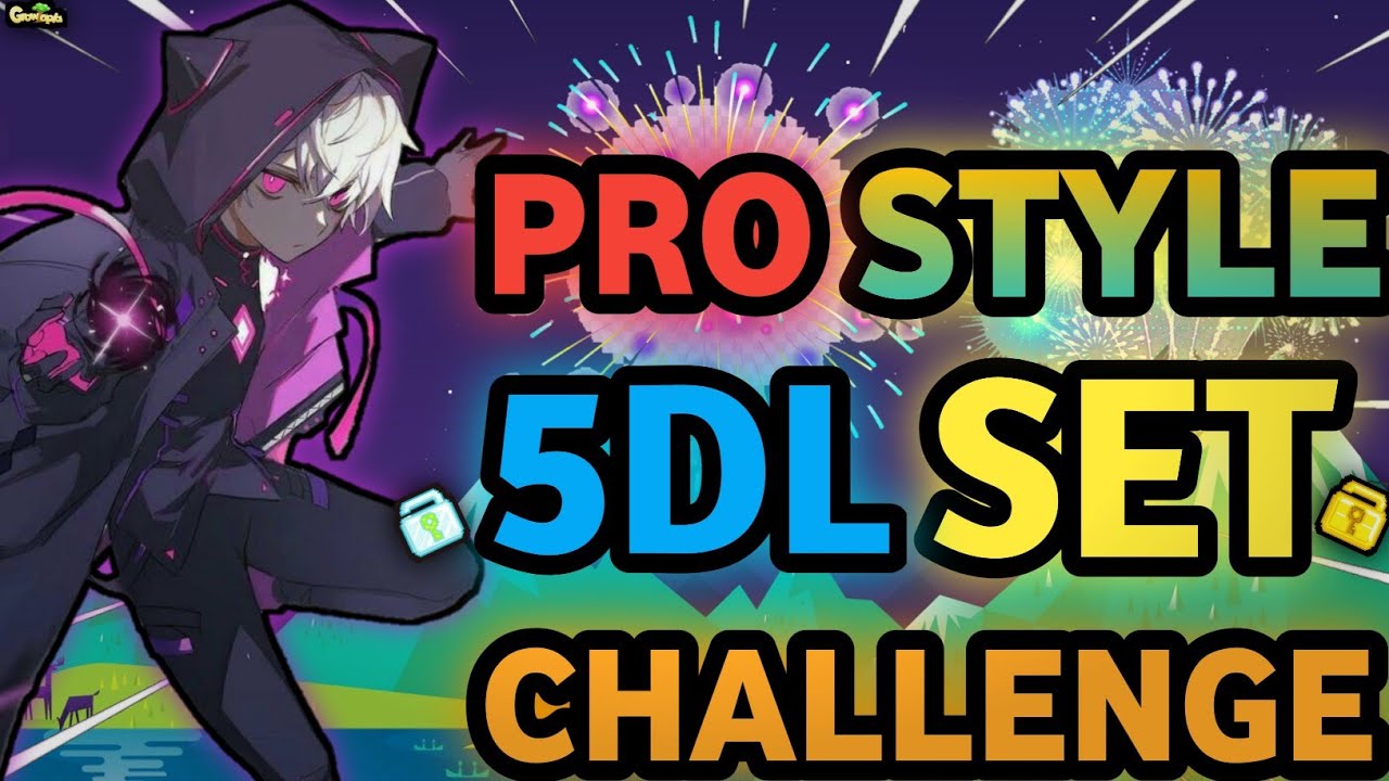 SPECIAL 5 DLS PRO STYLE SET CHALLENGE (NEW SET!!) | Growtopia - Set ...