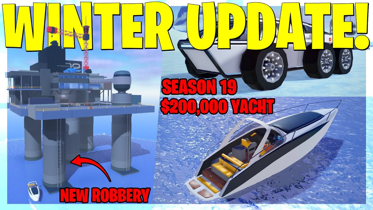 JAILBREAK WINTER UPDATE 2023! (NEW OIL RIG ROBBERY & MORE!) | Roblox ...