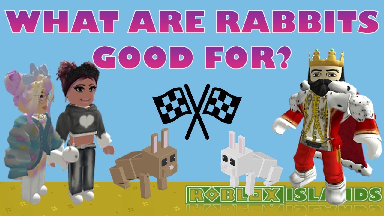 Racing Rabbits in Roblox Islands - YouTube