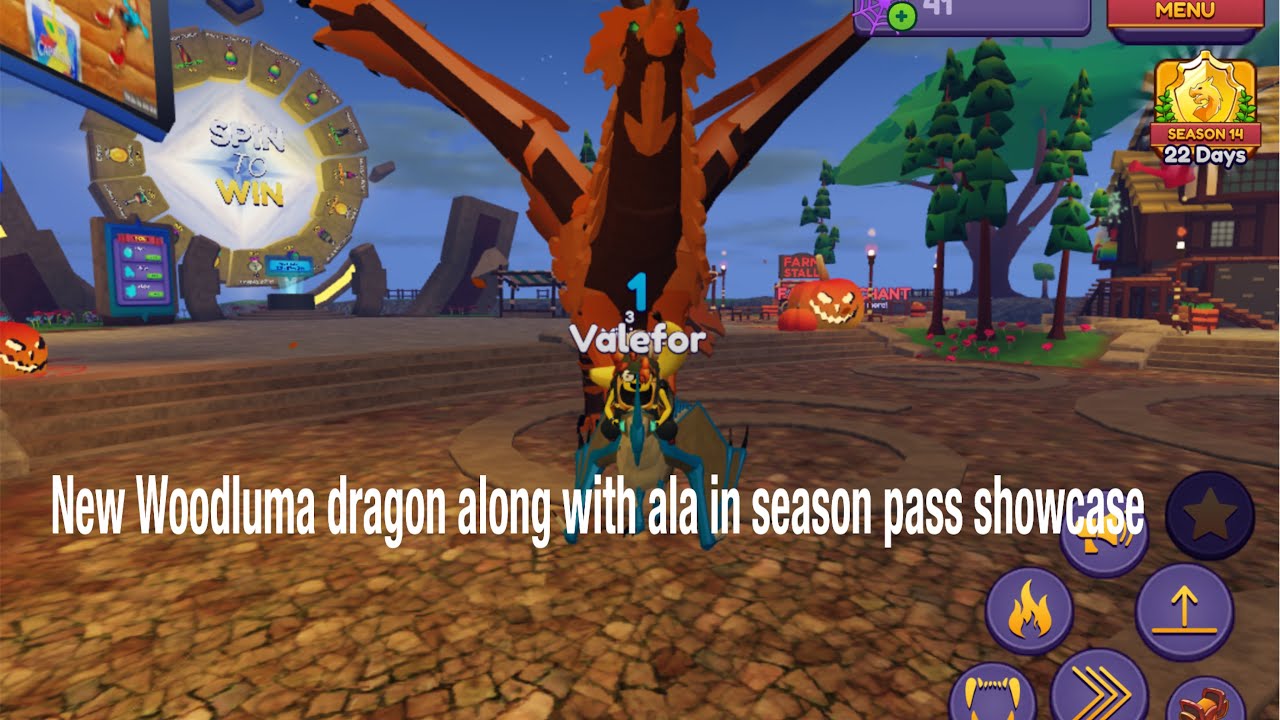 Dragon adventures Woodluma showcase with ala - YouTube