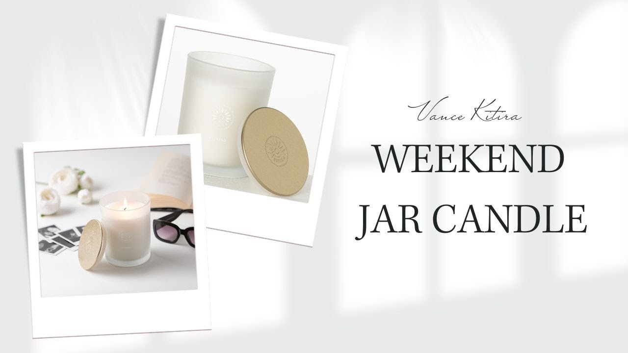 Weekend Scented Jar Candle - Large - YouTube