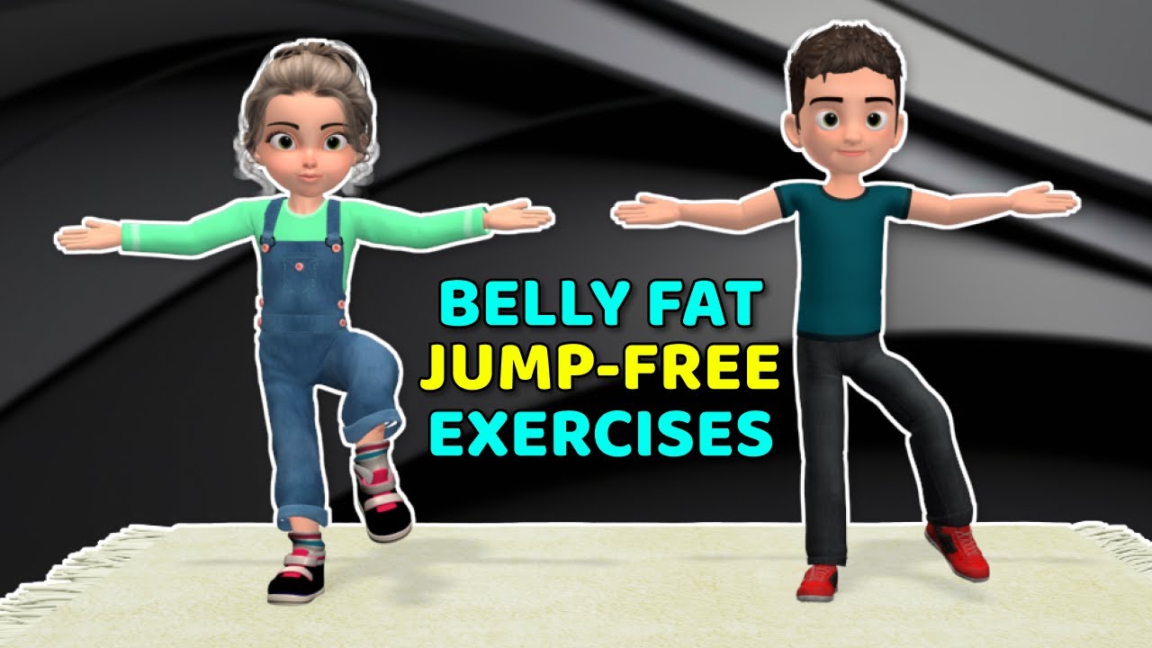 HELP KIDS LOWER BELLY FAT SAFELY BY DOING THESE STANDING JUMP-FREE ...