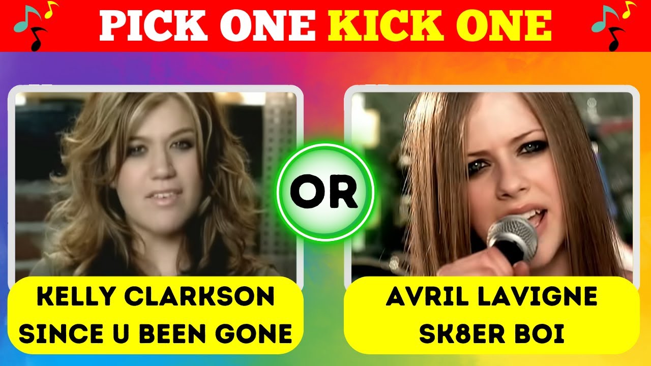 The Ultimate Pick One Kick One Songs 2000 Challenge | Popular Songs 🎵 ...