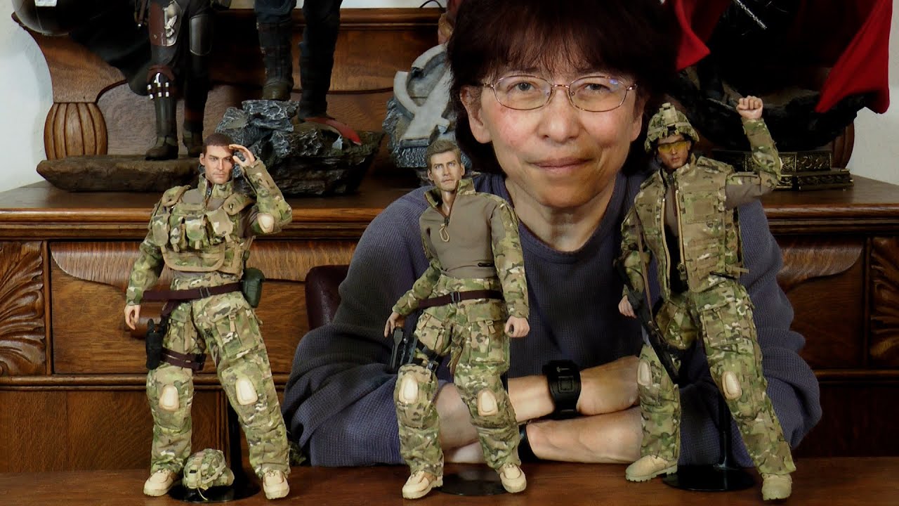 ["Creating Dynamic Poses" Episode 2] Lesson 2--Army Soldiers 1/6th ...