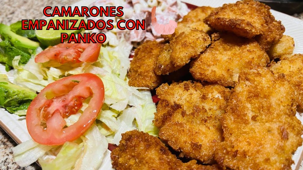 Camarones Empanizados con Panko Receta Facil - YouTube