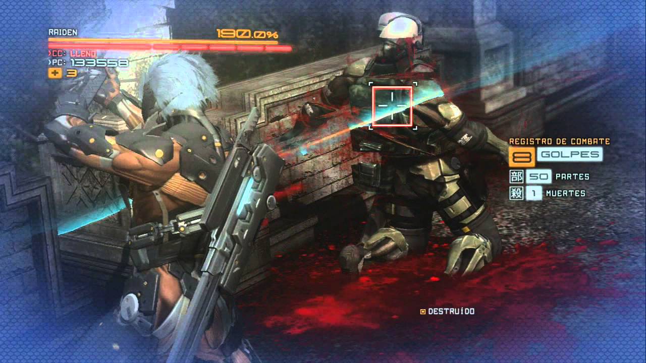 Metal Gear Rising - Fox Blade Gameplay! - YouTube