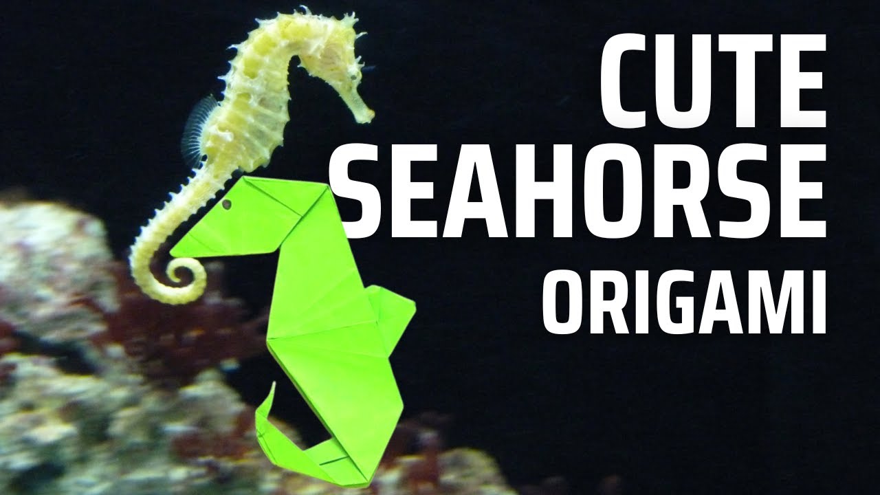 Easy Step-by-Step Seahorse Origami Tutorial for Beginners: DIY Paper ...