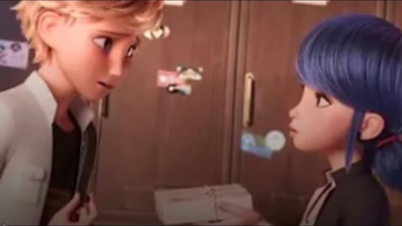 New ADRIENETTE scene in the Awakening Movie! #miraculous # ...