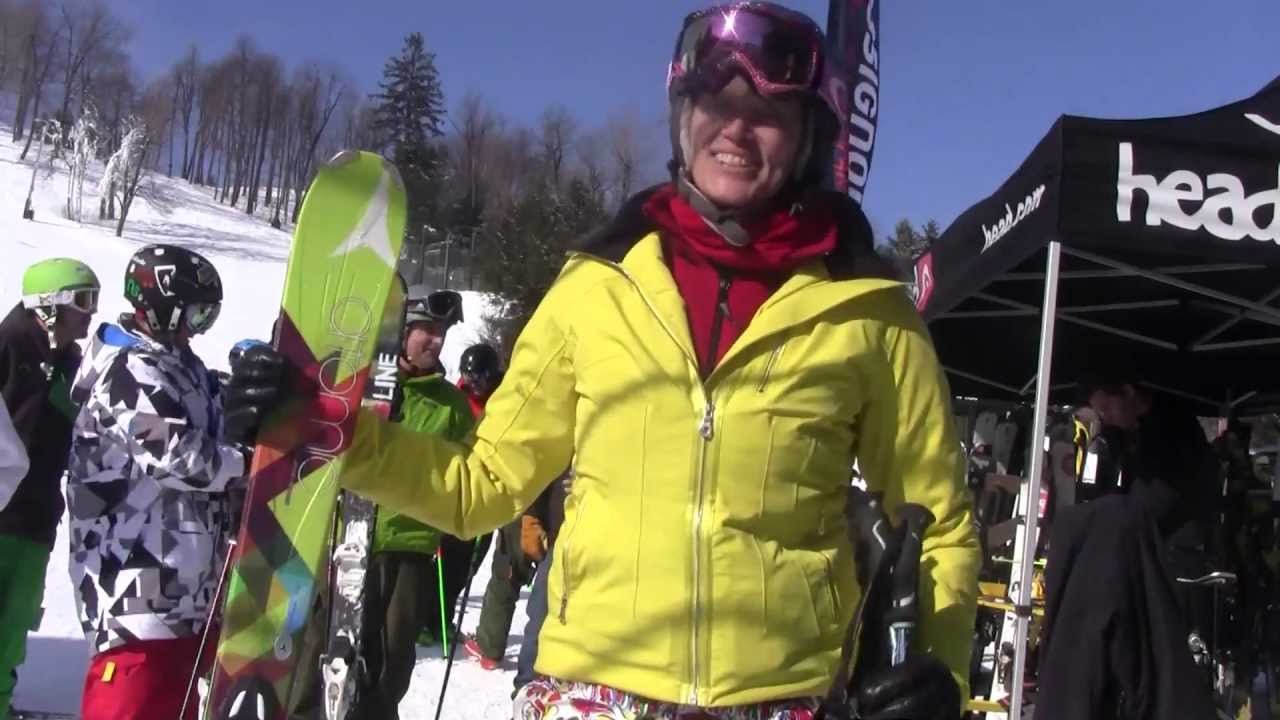 2012-2013 Atomic Affinity Storm Ski Review - YouTube