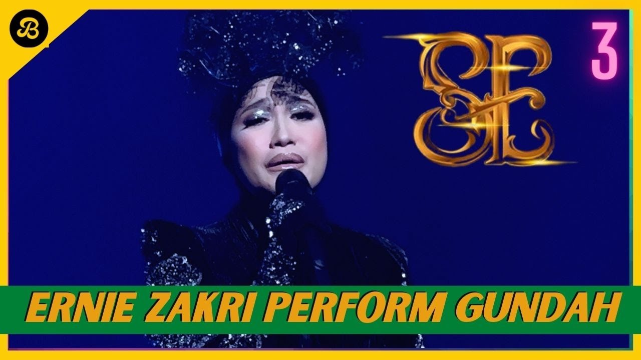 ERNIE ZAKRI PERFORM GUNDAH DENGAN PENUH EMOSI DI KONSERT AKU CINTA ...