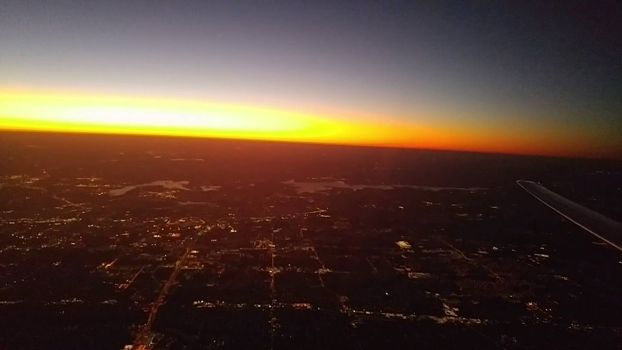 Sunset Over Dallas - YouTube