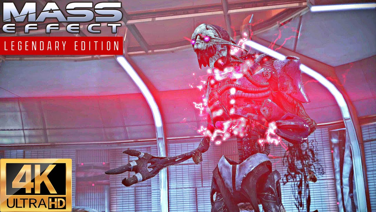 Saren Boss Fight #2 and Save The Council Ending - Mass Effect Legendary ...