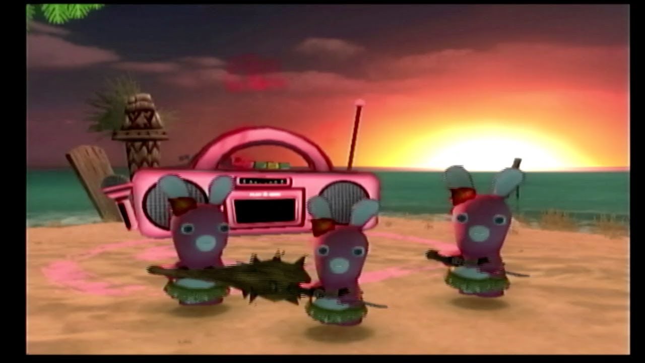 Rayman Raving Rabbids Walkthrough HD - 8 Day 8 - YouTube