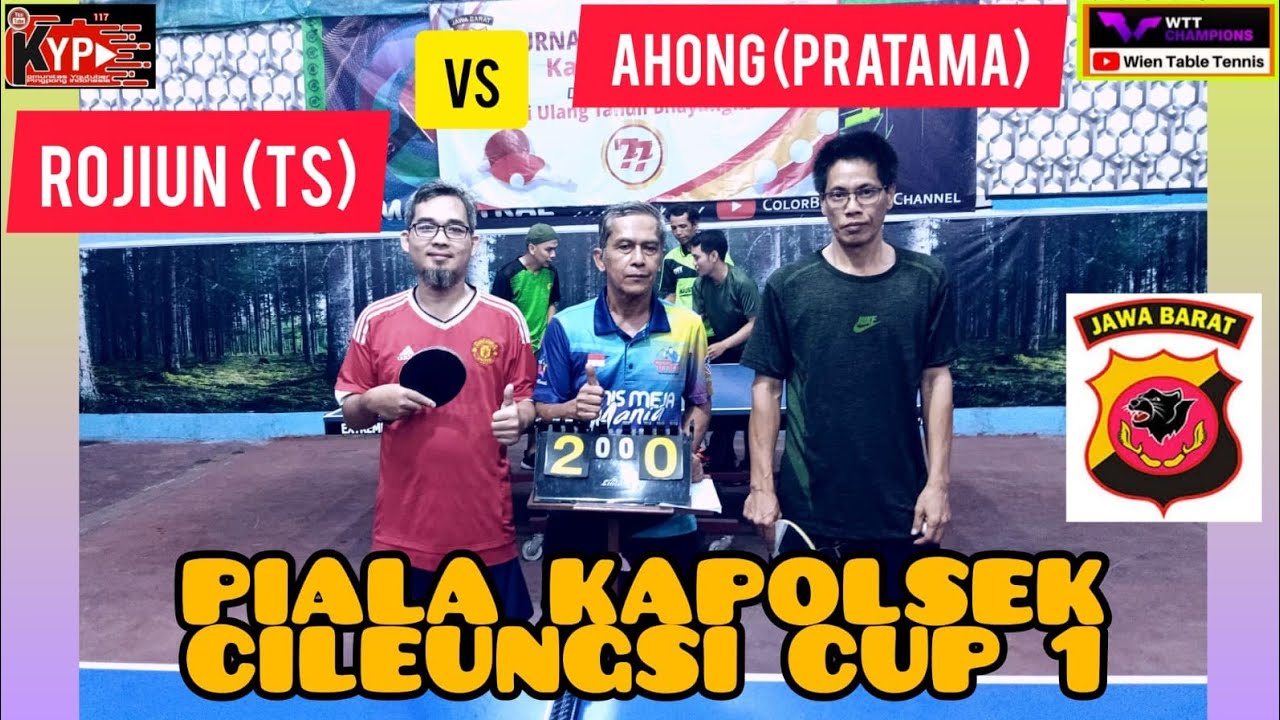 《DELAPAN BESAR》Rojiun (TS) vs Ahong (PRATAMA)||PIALA KAPOLSEK CILEUNGSI ...
