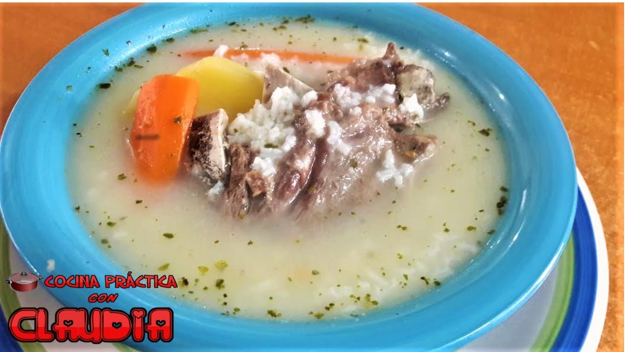 SOPA DE CARNERO O CORDERO - YouTube