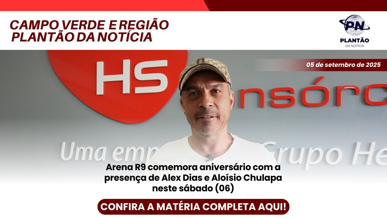 Arena R9 comemora aniversário com a presença de Alex Dias e Aloísio ...
