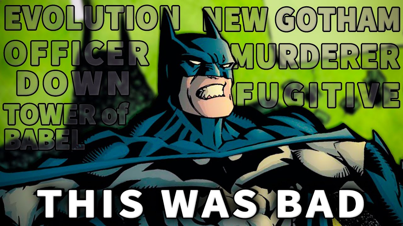 The Awful Reality of Batman in the Early 2000s - YouTube