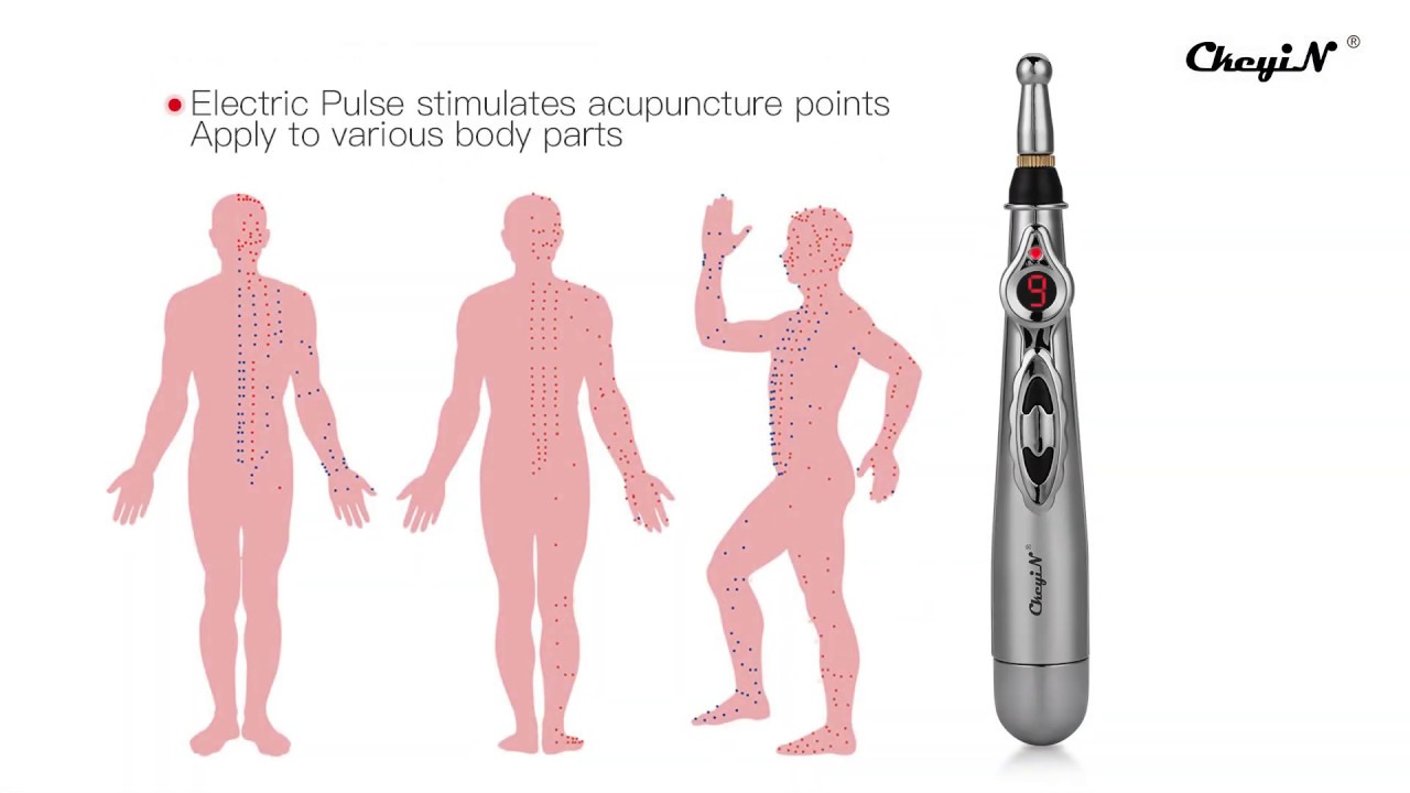 CkeyiN Needle-less Acupuncture Pen AM206 #atHome #HomeUse - YouTube