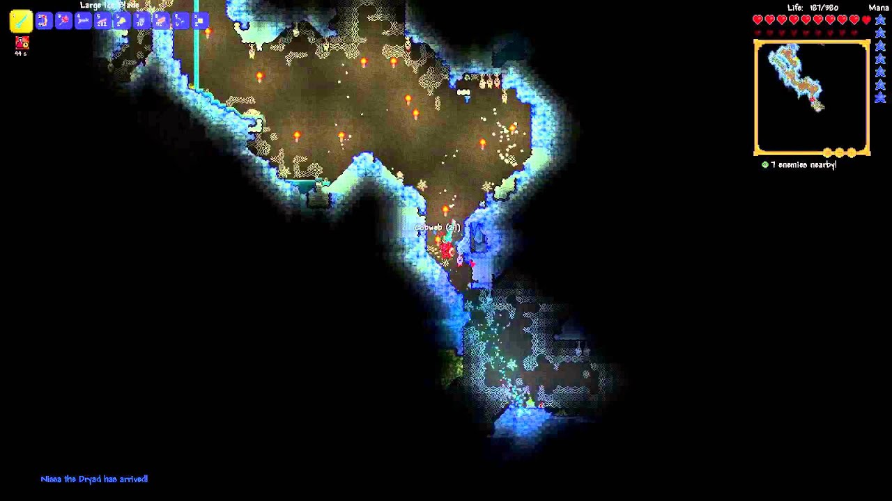 How to get the Dryad NPC - Terraria 1.3 - YouTube