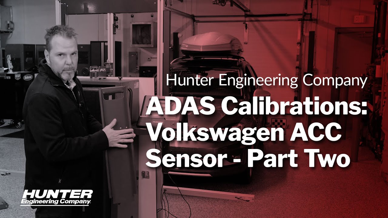 ADAS calibrations: Volkswagen Golf Alltrack ACC sensor, Part Two - YouTube