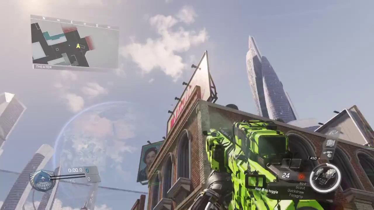 Call of Duty®: Infinite Warfare glitch on Throwback - YouTube