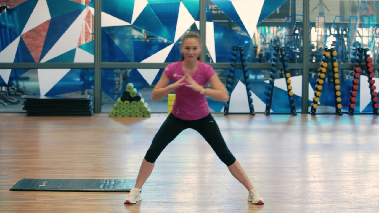 Dynamic Side Lunge Stretch - YouTube
