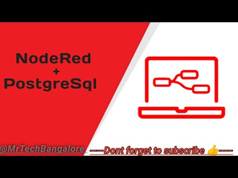 MQTT - IOT | How to integrate Node Red with PostgreSql? #iot #noderedtutorials #nodered # ...