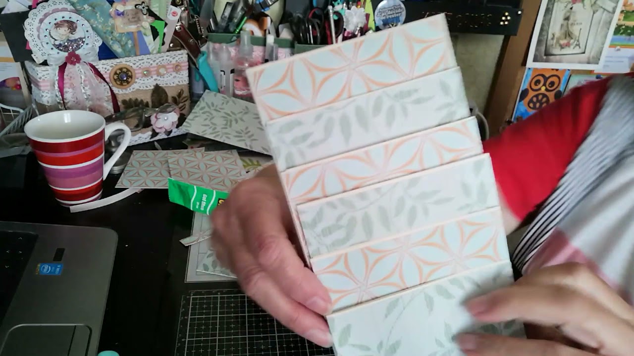 Tuto flip book multi pochettes (inspiration Gi Kerr) - YouTube