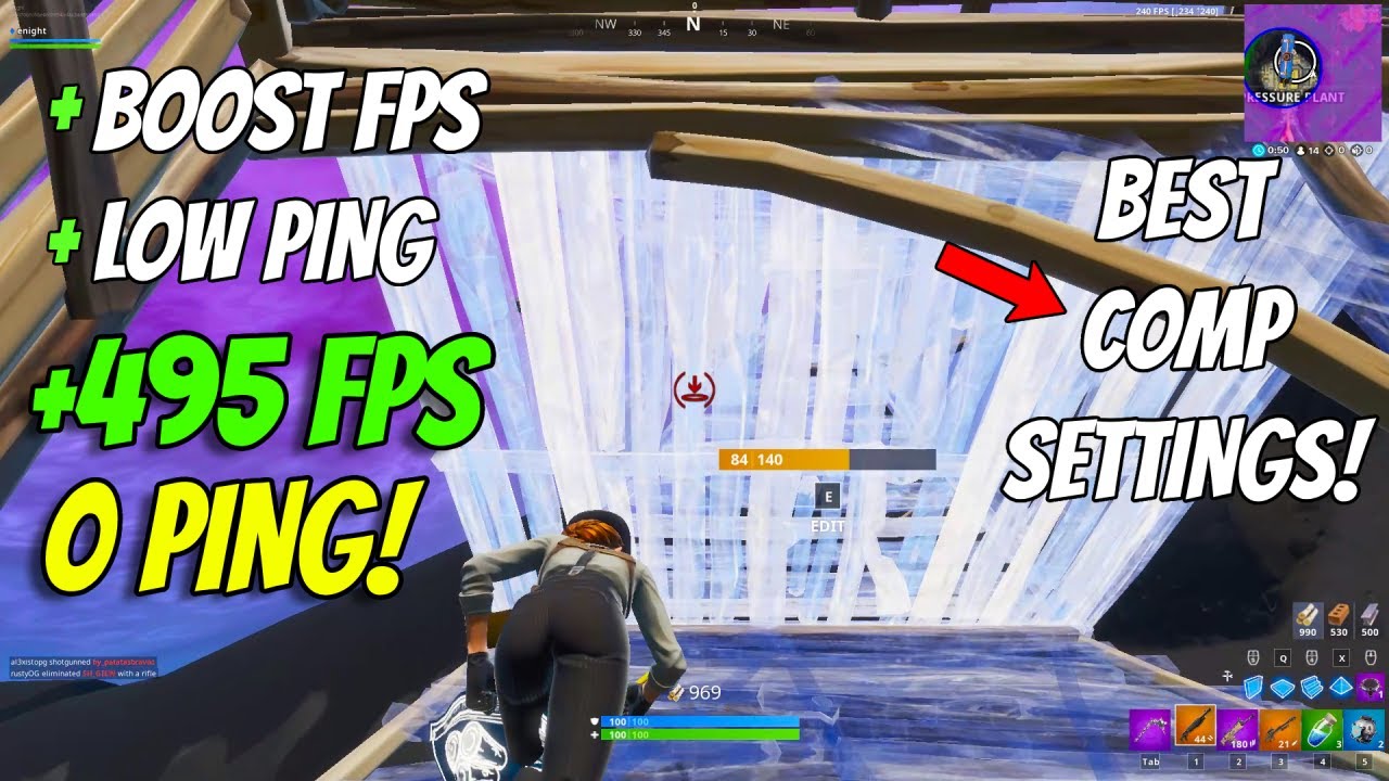 The BEST Game User Settings in Fortnite Chapter 5 🔧 (MAX FPS + 0 Input ...