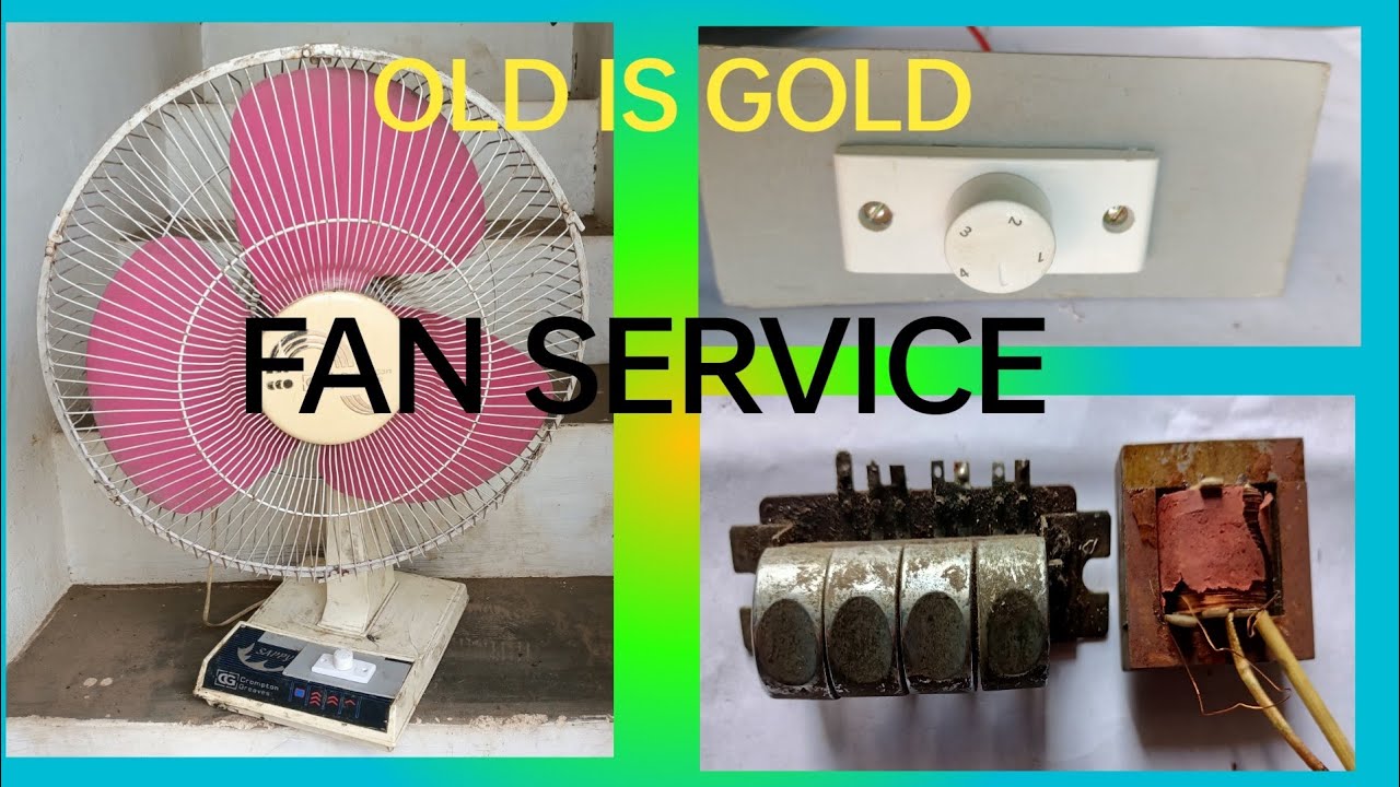 GP ELECTRONICS 360 | OLD FAN SERVICE |REGULATOR FAULT ‼️ - YouTube