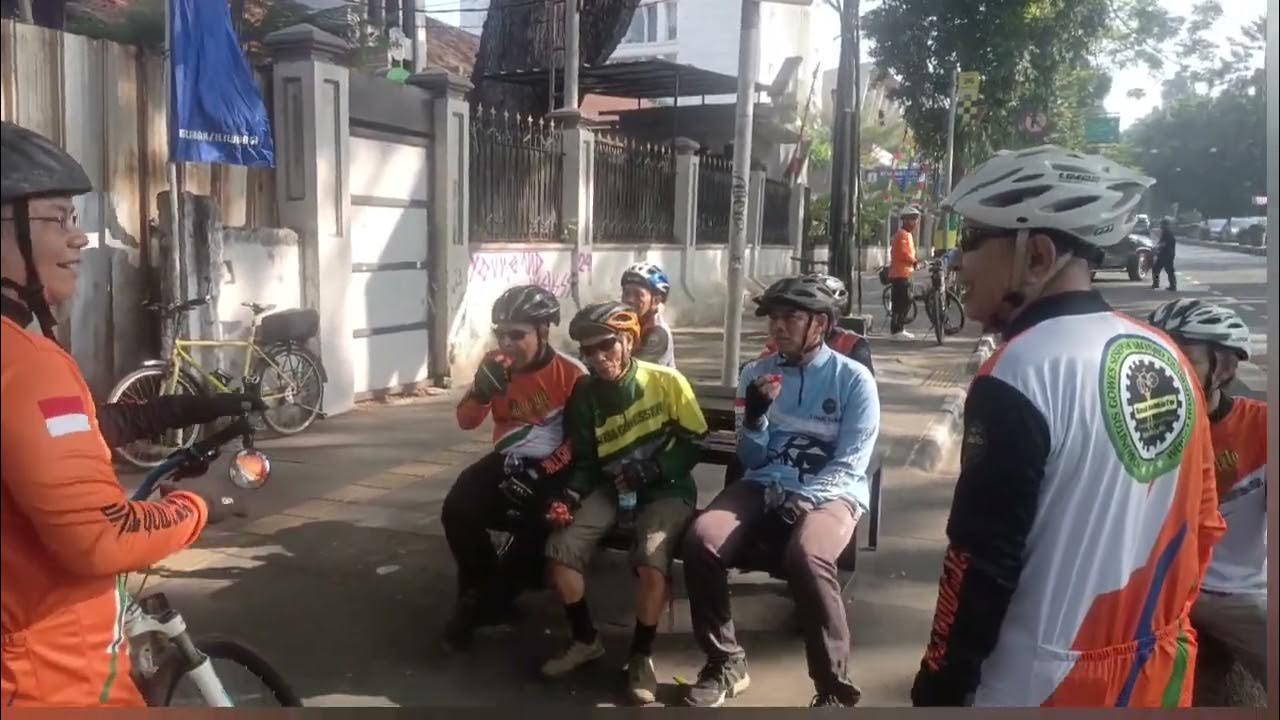 06-08-2024 Small GoMaTo NgaGowes ke Jalur Utara Kota Bandung Finish di TAHURA - YouTube