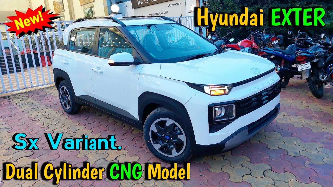 Hyundai Exter SX Dual Cylinder CNG Model | Exter Dual Cylinder CNG ...