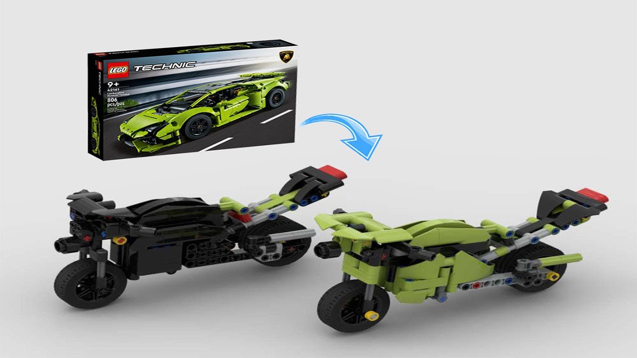 LEGO Technic Motorbikes 42161 Alternative. - YouTube