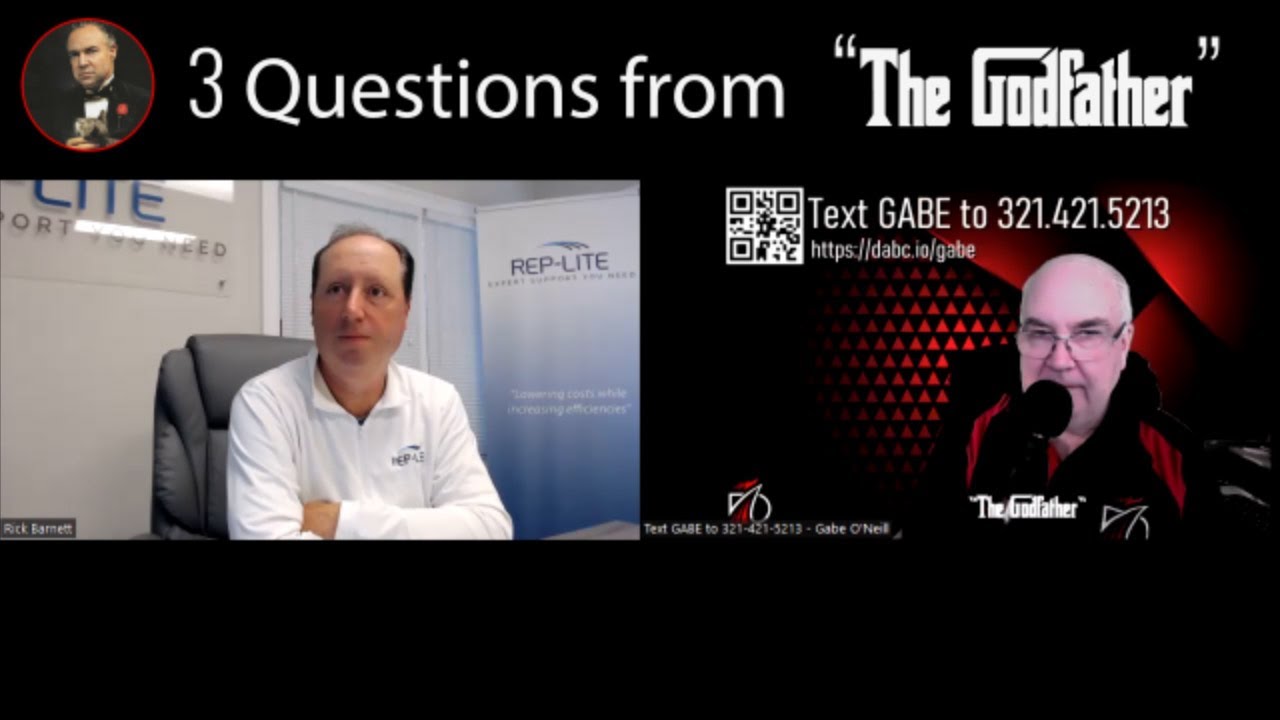 "3 Questions from The Godfather" — Rick Barnett - YouTube