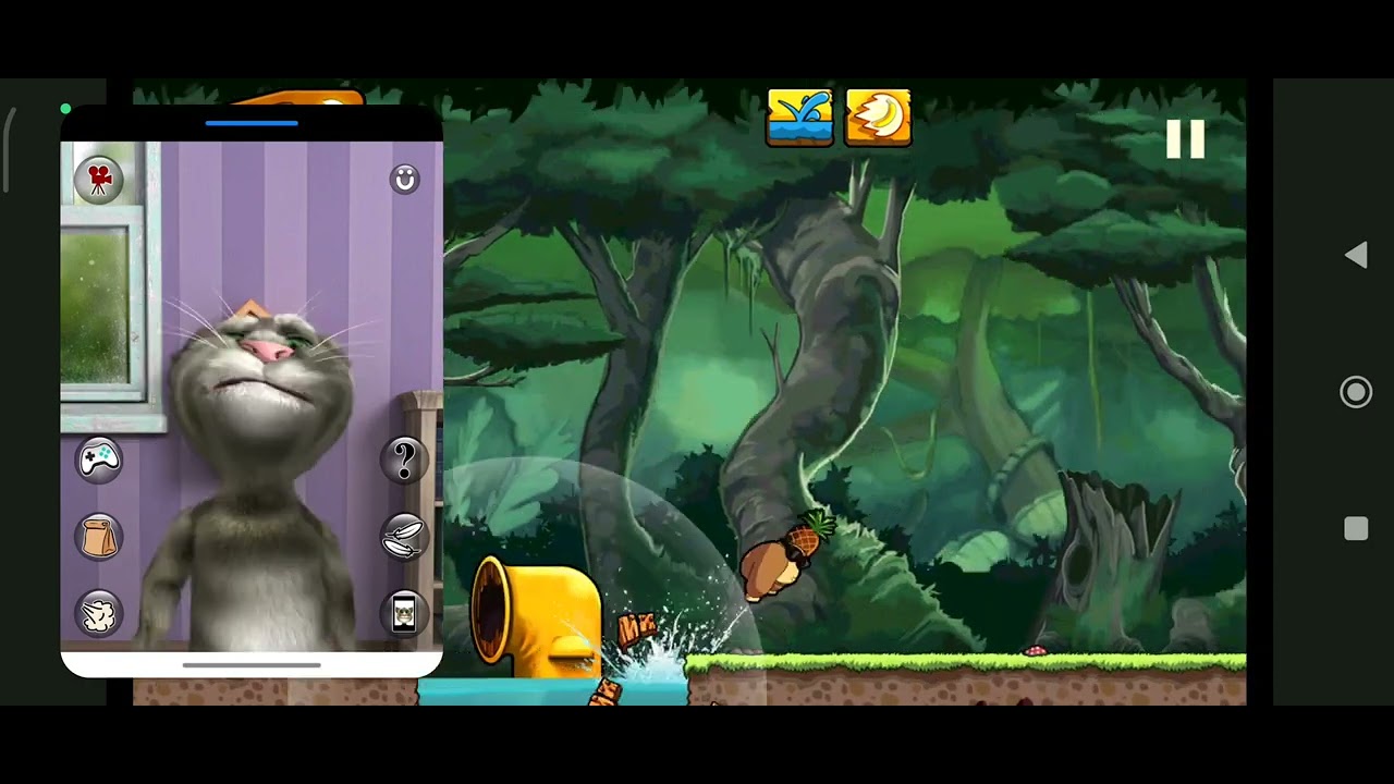 Banana Kong Theme Song Ft Talking Tom Cat 2 Ben Cuckoo Clock - YouTube